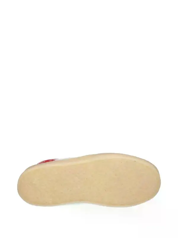 Clarks Tor 80 Suede Sneakers - Red