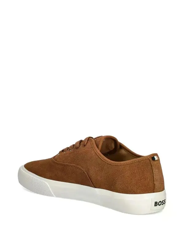 BOSS Suede Low Top Sneakers