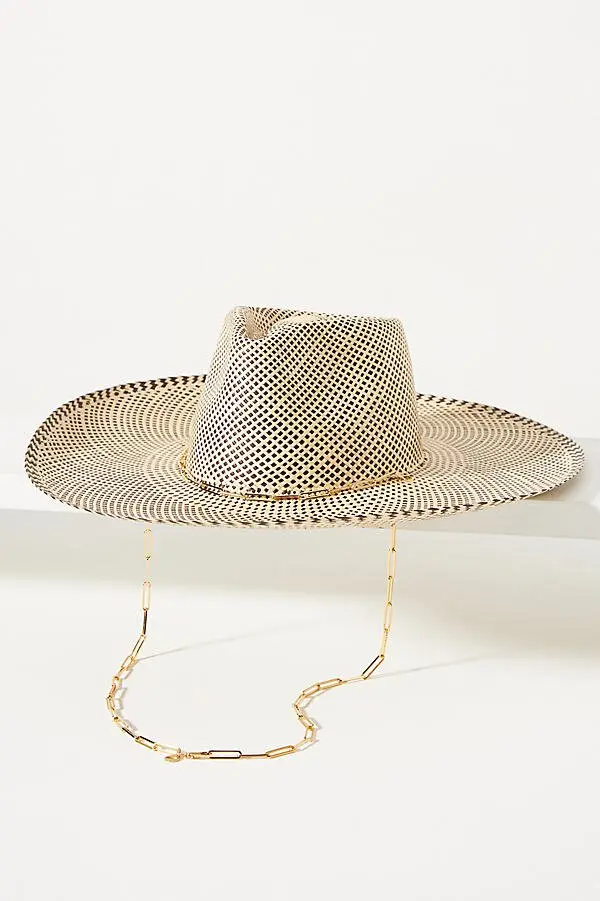 Van Palma Anthropologie Straw Hat in Beige Cream Van Palma Lison Straw Hat | Anthropologie main image 2