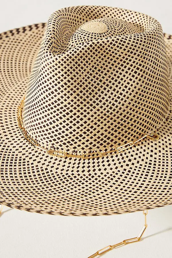 Van Palma Austin Straw Rancher In Beige - 21% Off | Editorialist display picture 3