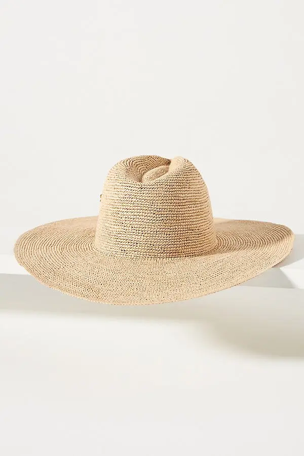 Van Palma Eva Straw Rancher In Beige - 18% Off | Editorialist