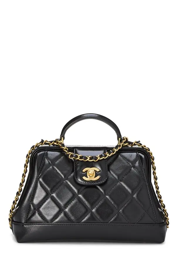 Chanel Lambskin Coco Doctor Top Handle Bag