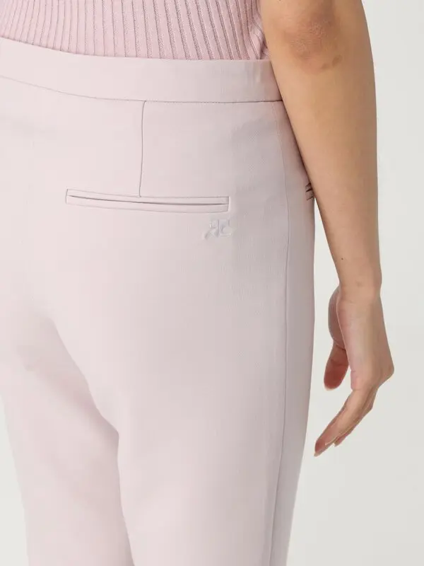 COURREGES Tailored Flared Trousers - Pink