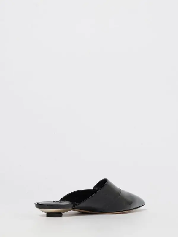Casadei Pointed Toe Mules - Black
