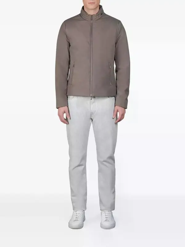 MOORER Alcide Bomber Jacket - Grey