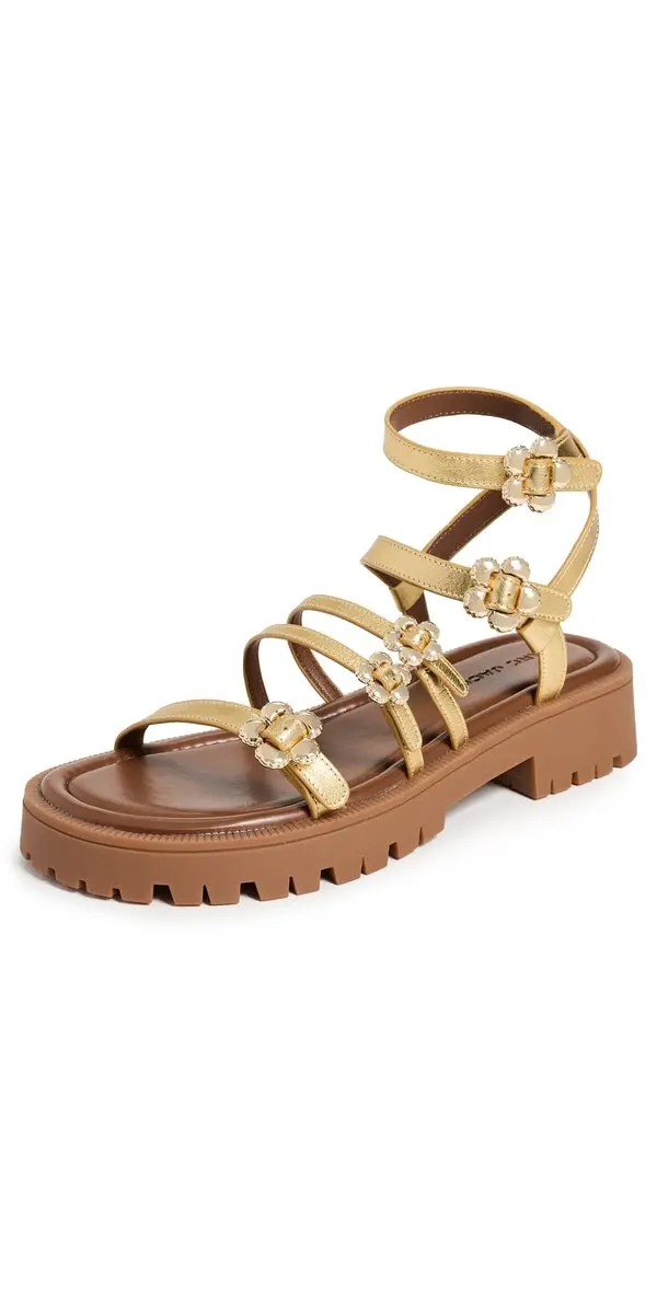 Marc Jacobs The Kiki Gladiator Sandals - Gold