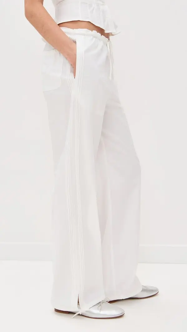 PEACHY DEN Renee Lightweight Poplin Pants