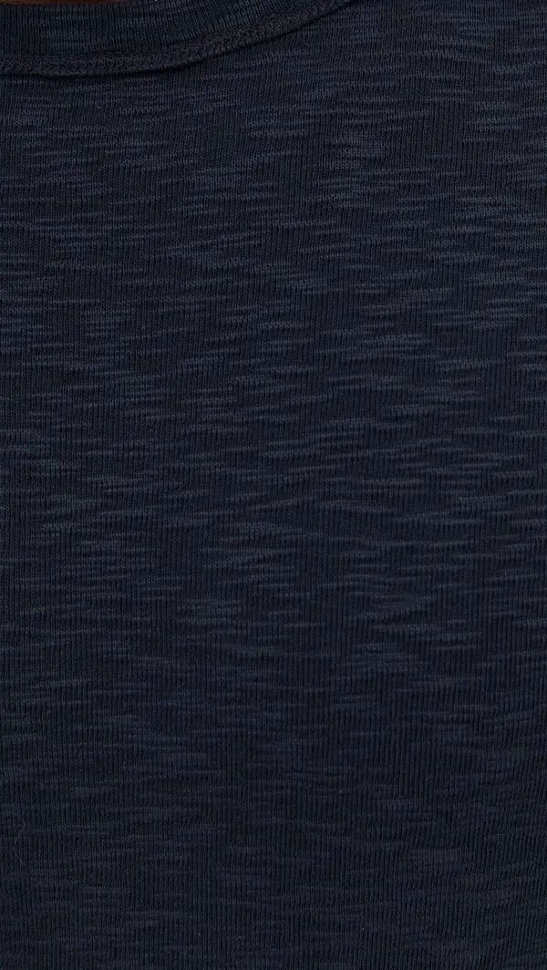 Reigning Champ 1x1 Slub Slim T-shirt - Navy