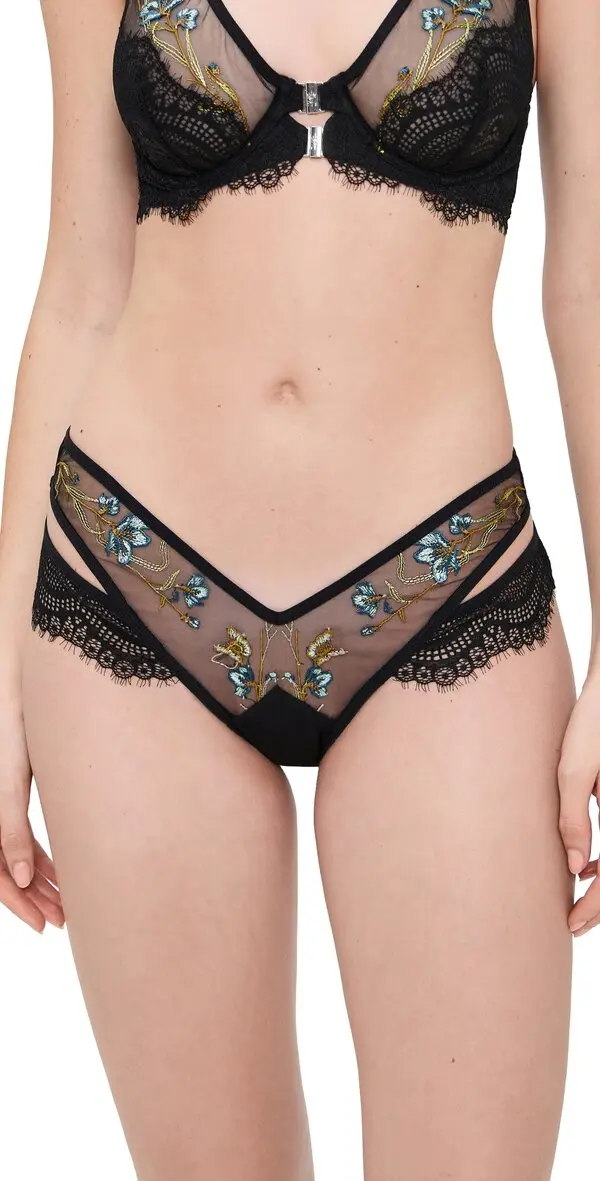 THISTLE AND SPIRE Aster Panties - Black