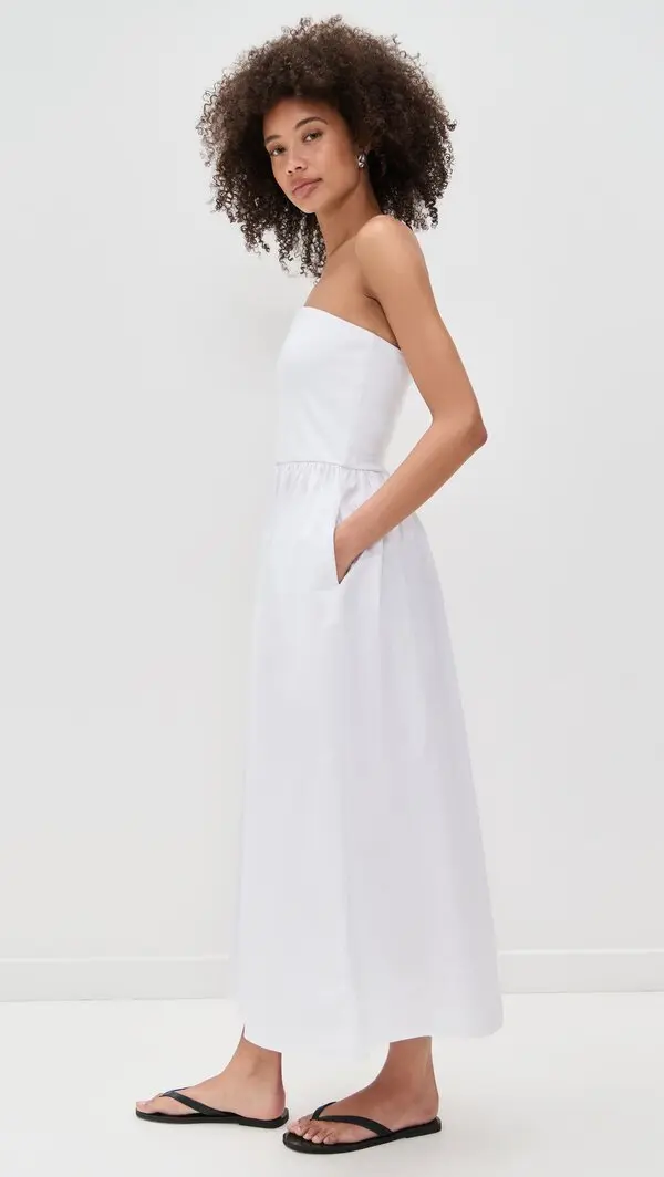 Playa Lucila Maxi Strapless Dress