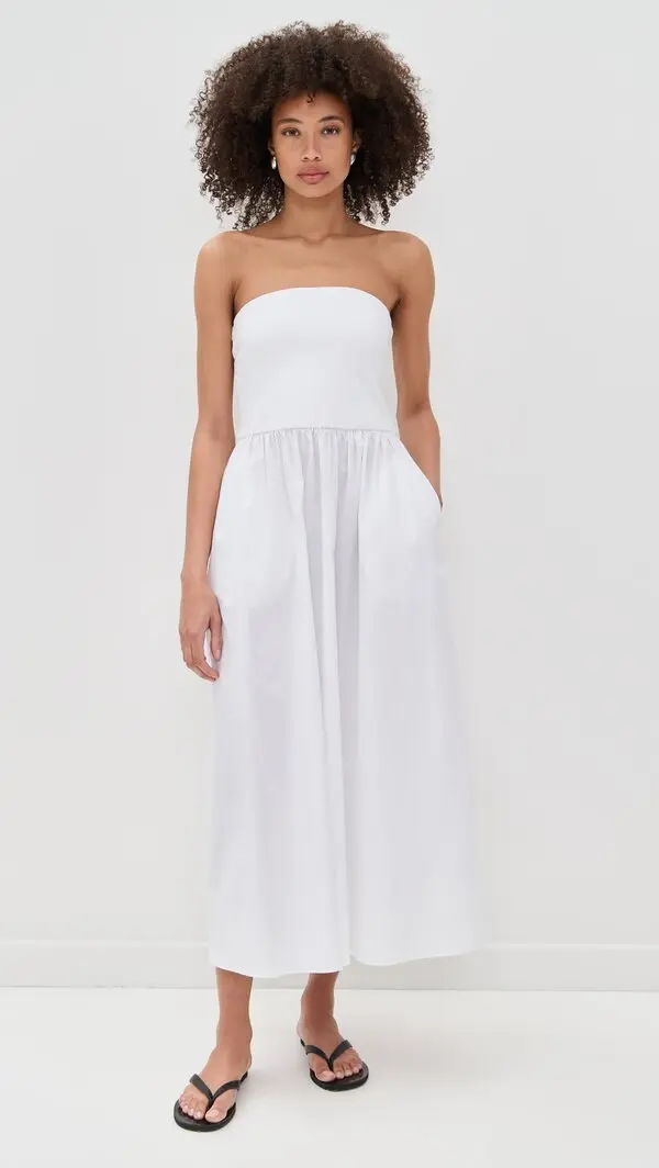 Playa Lucila Maxi Strapless Dress