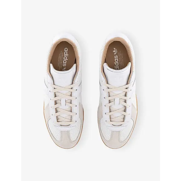 Adidas Bw Army Leather Trainers - White