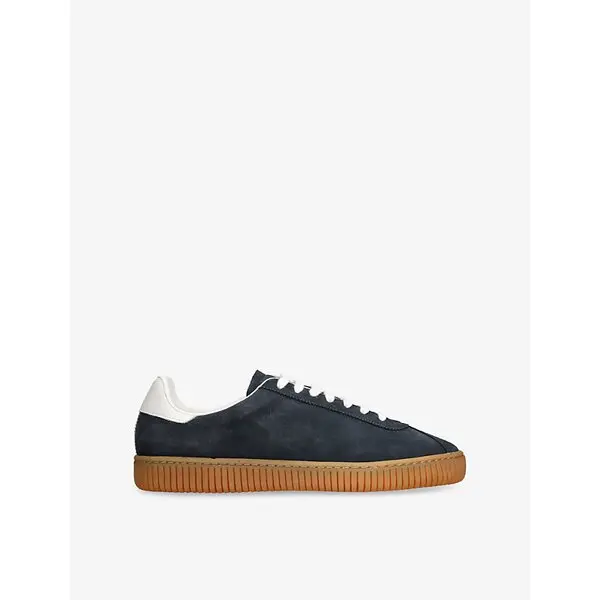 JAK Flow Suede Low-top Trainers - Navy