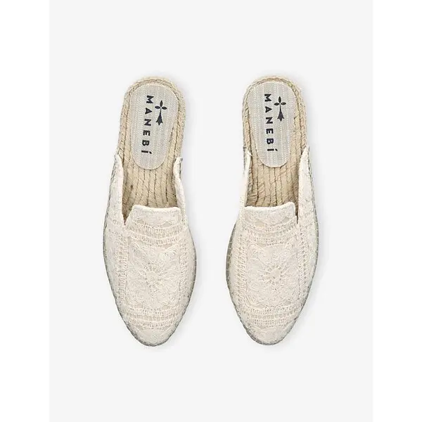 Manebí La Havana Crochet Espadrilles