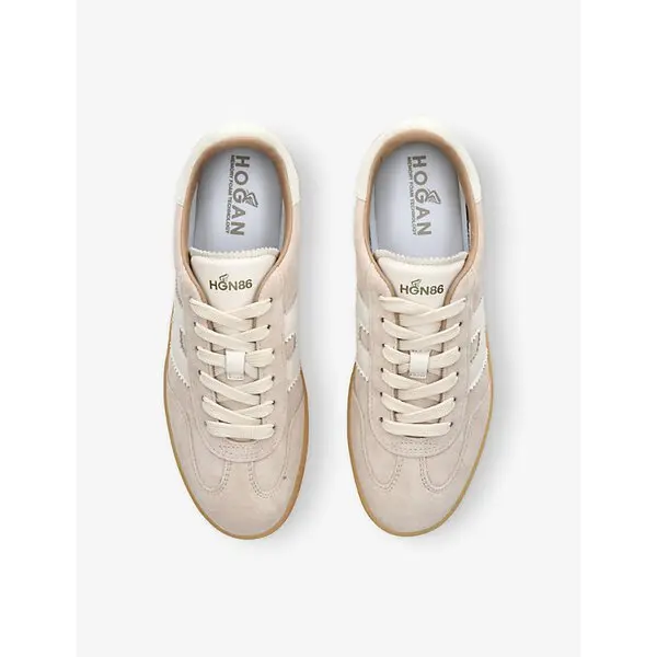Hogan Suede Low-top Trainers - Beige