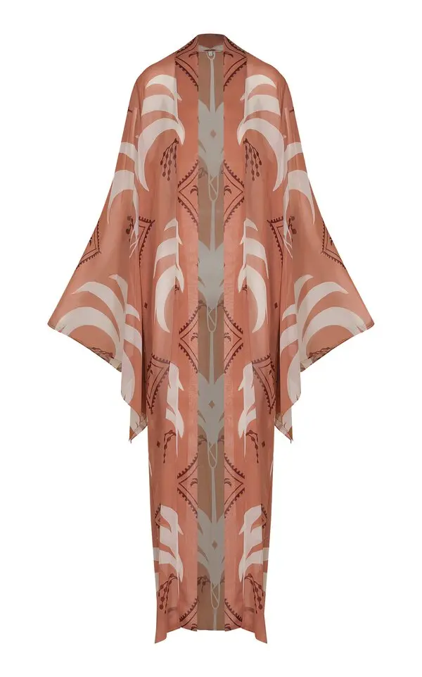 Johanna Ortiz Amazon Eco-georgette Cover-up - Neutral