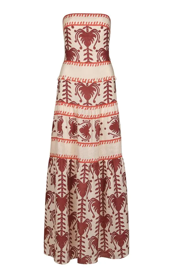 Johanna Ortiz Another Chance Printed Maxi Dress - Multi