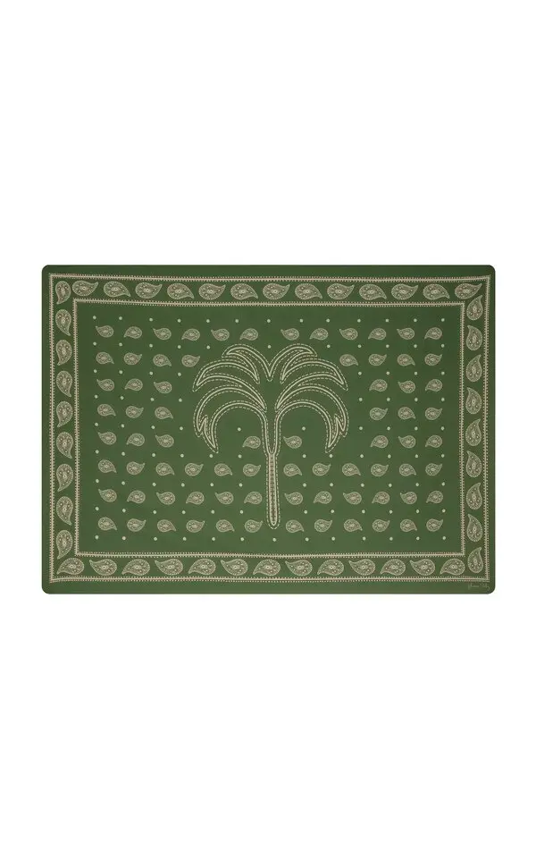 Johanna Ortiz Vibrant Horizons Cotton Pareo - Green