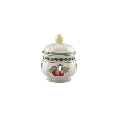 VILLEROY & BOCH French Garden Fleurence Sugar Bowl - White