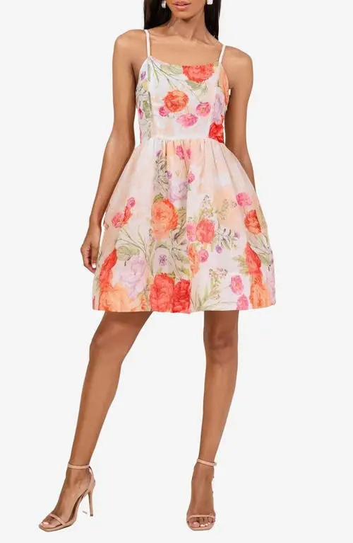 LIPSY Floral Print Mini Dress