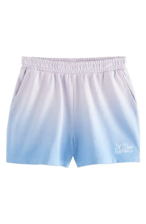 NEXT Ombré Sweat Shorts - Blue