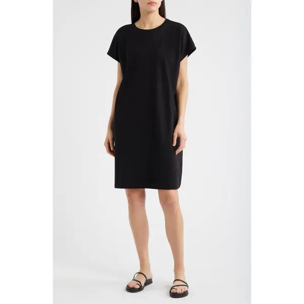 Eileen Fisher Crewneck T-shirt Dress