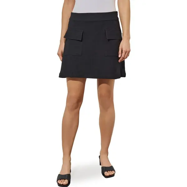 Ming Wang Pocket Mini Skirt