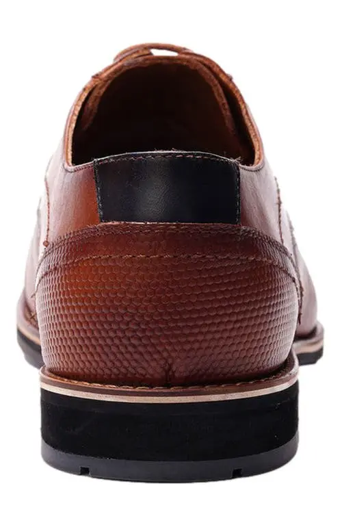 A. VEER New York Lace-up Derby - Tan Leather