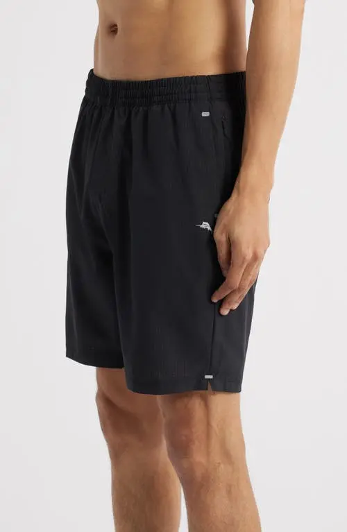 Tommy Bahama Huntington Bay 8" Swim Trunks - Black