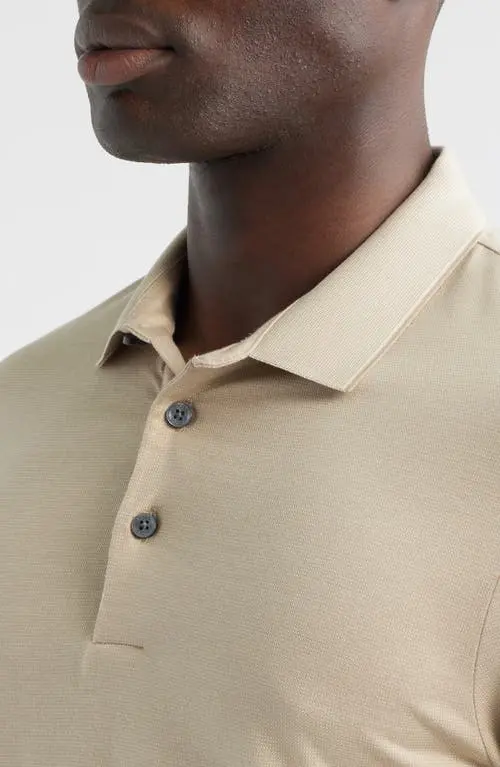 BOSS Pitton Slim Fit Mercerized Cotton Polo