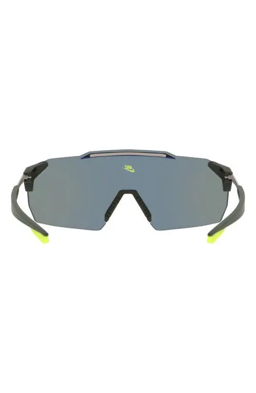 Nike Limitless 61mm Shield Sunglasses - Sequoia / Green