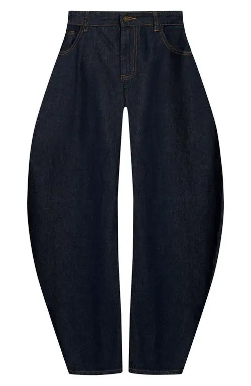 Lioness Horseshoe Low Rise Barrel Leg Jeans