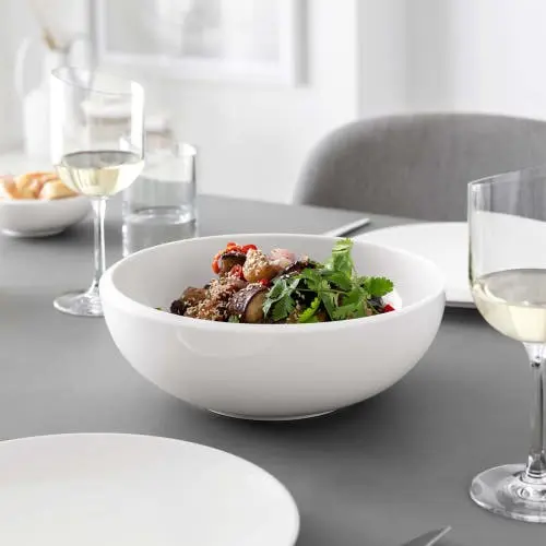 VILLEROY & BOCH Newmoon Medium Round Vegetable Bowl - White
