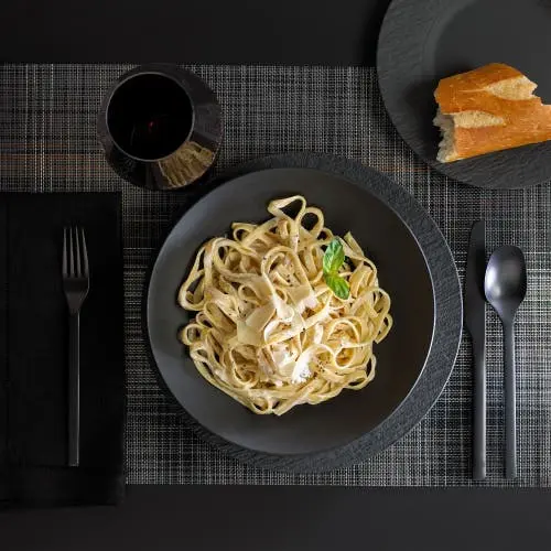 VILLEROY & BOCH Manufacture Rock 12 Piece Set