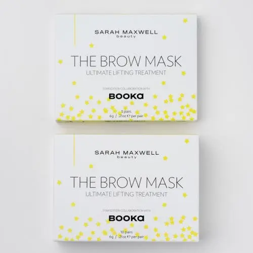 SARAH MAXWELL BEAUTY The Brow Mask Hydrogel Mask - 10-pack