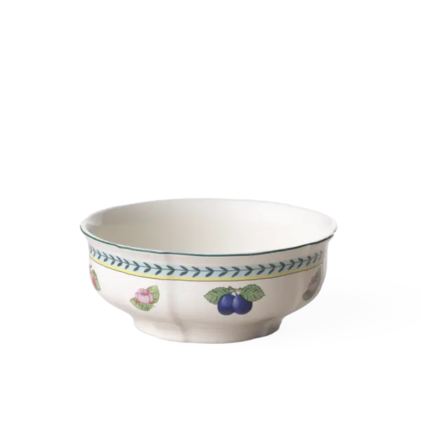 VILLEROY & BOCH French Garden Fleurence Round Bowl - White