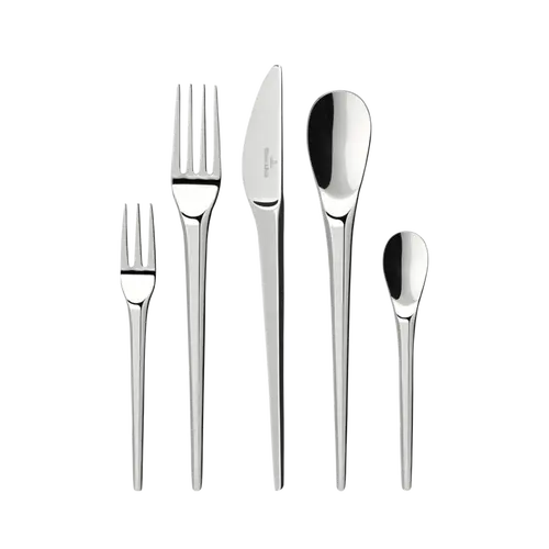 VILLEROY & BOCH New Moon 20 Piece Flatware Set For 4 - Silver
