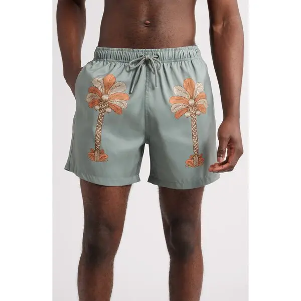 BOARDIES Printed Swim Trunks