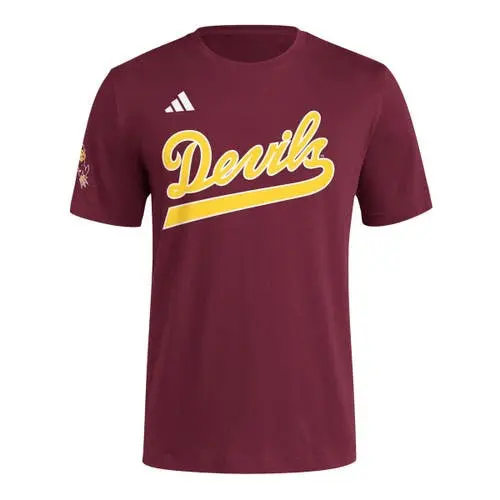 Adidas Arizona State Sun Devils Fresh Wordmark T-shirt