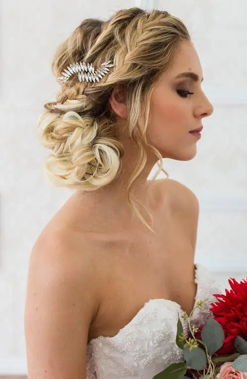 Brides & Hairpins Idalia Crystal Hair Comb - Gold