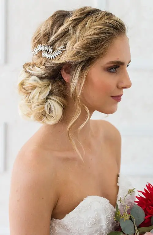 Brides & Hairpins Idalia Crystal Hair Comb - Gold