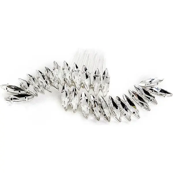 Brides & Hairpins Idalia Crystal Hair Comb - Silver