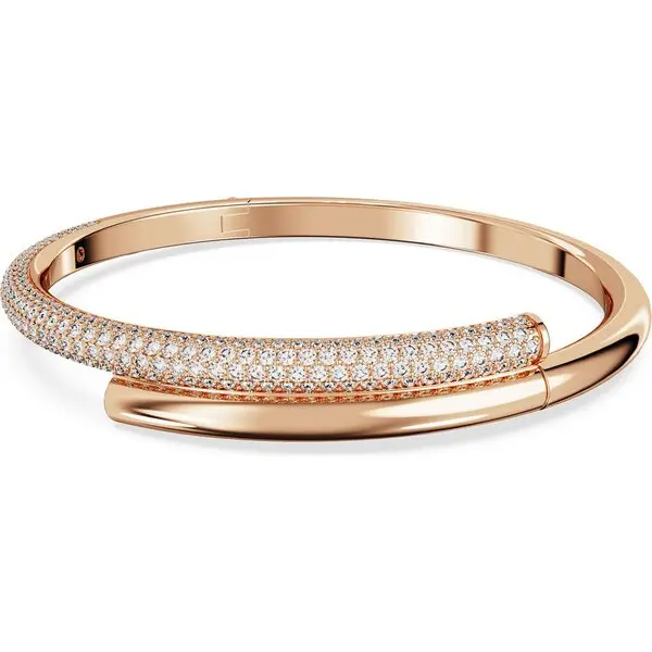 SWAROVSKI Dextera Crystal Bangle - Rose Gold