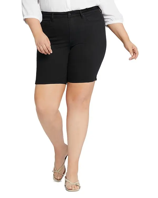 NYDJ Ella Denim Shorts - Black