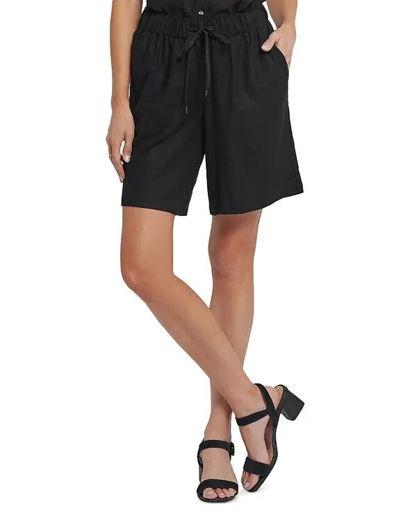 NYDJ Breezy Bermuda Shorts - Black