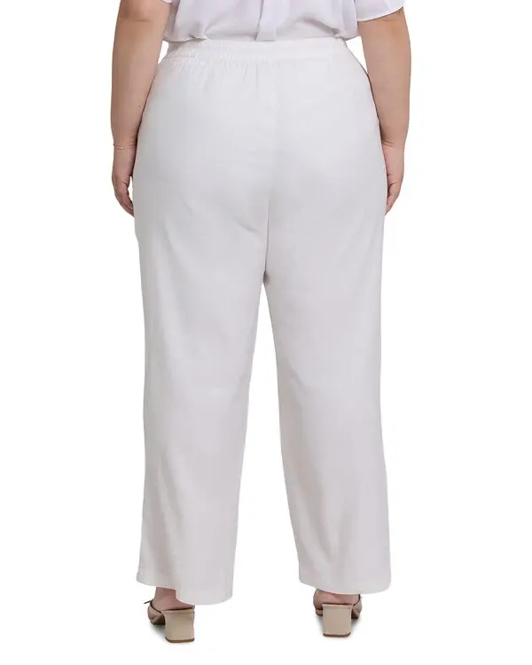 NYDJ Relaxed Drawstring Pants - White