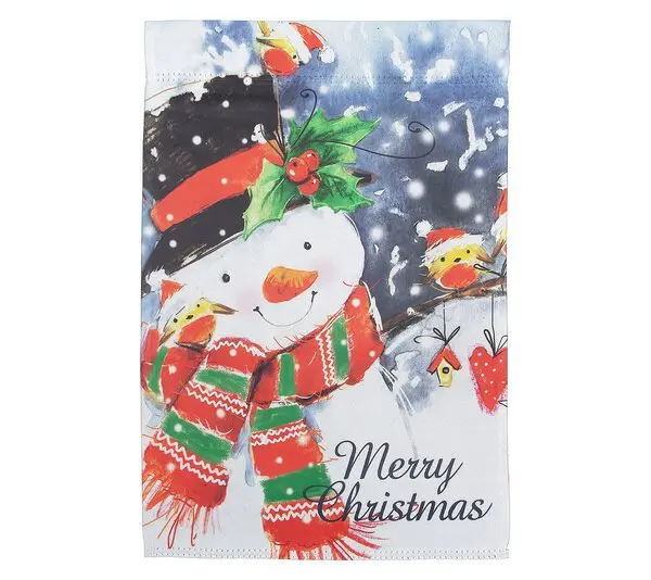 NORTHLIGHT Merry Christmas House Flag 28' X 40 - One-color
