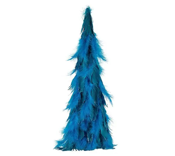 NORTHLIGHT 16' Small Two-tone Cone Tree Christm S Decoration - One-color
