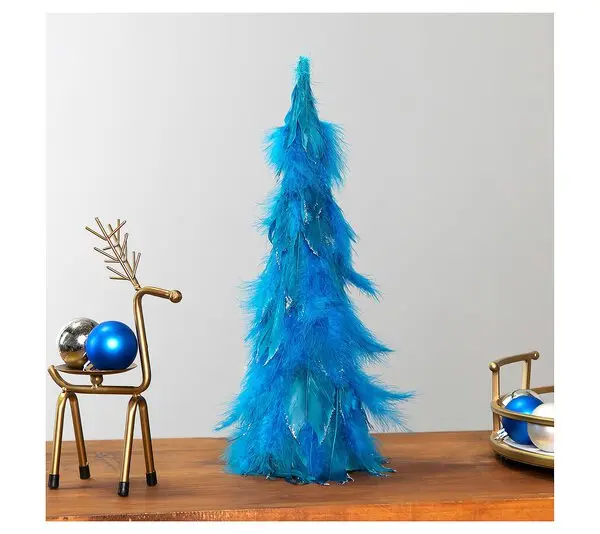 NORTHLIGHT 16' Small Two-tone Cone Tree Christm S Decoration