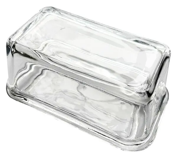 FOX RUN Glass Butter Dish